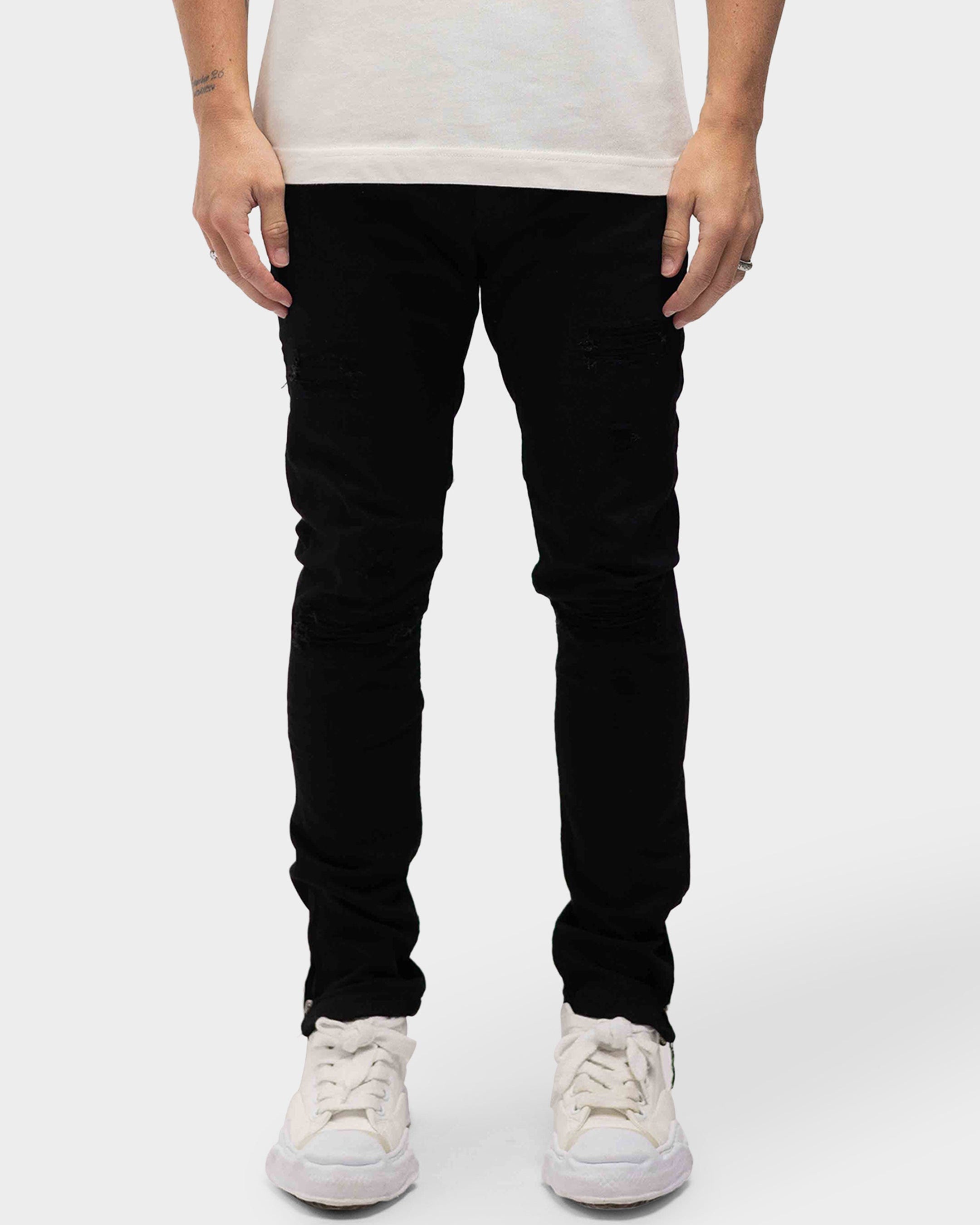 NAPOLEON BLACK JEANS – Richesse Clothing
